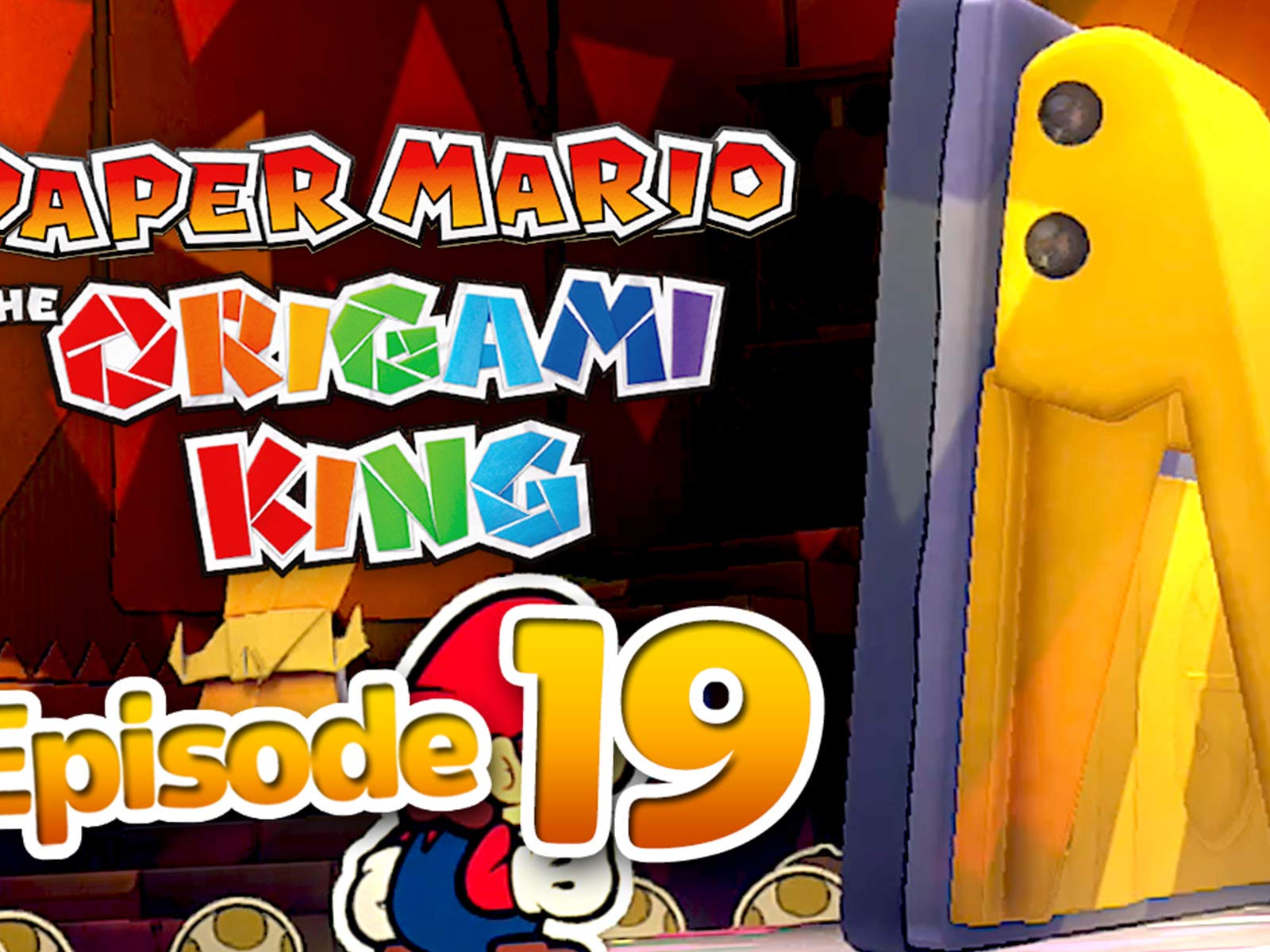 Watch Clip: Paper Mario The Origami King Gameplay - Zebra Gamer | Prime ...