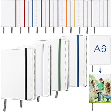 Amazon.com : Henoyso 10 Pcs Blank Spiral Notebook 5.7 x 8.3 Unlined ...