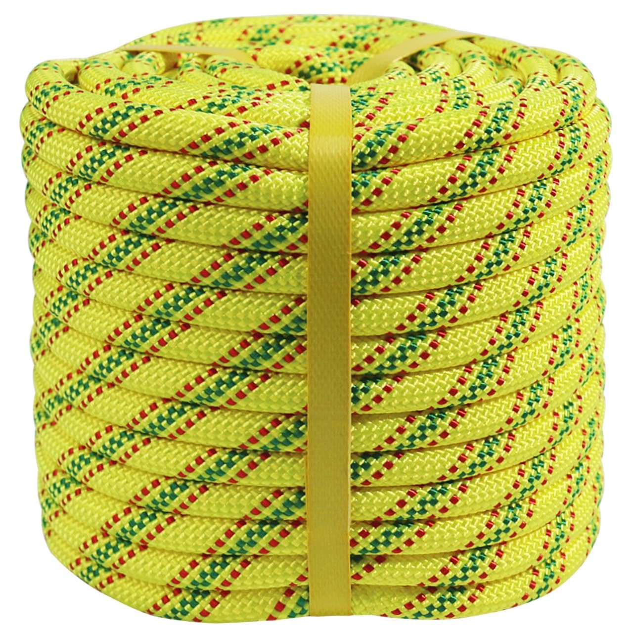 Double Braid Polyester Arborist Rigging Rope -1/2 inch x 100 feet ...