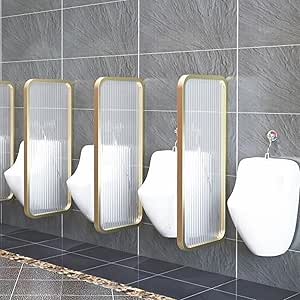 Amazon.com: Urinal Screen Toilet Partition 3PCS Men Urinal Privacy Screen,Wall-Mounted Toilet ...