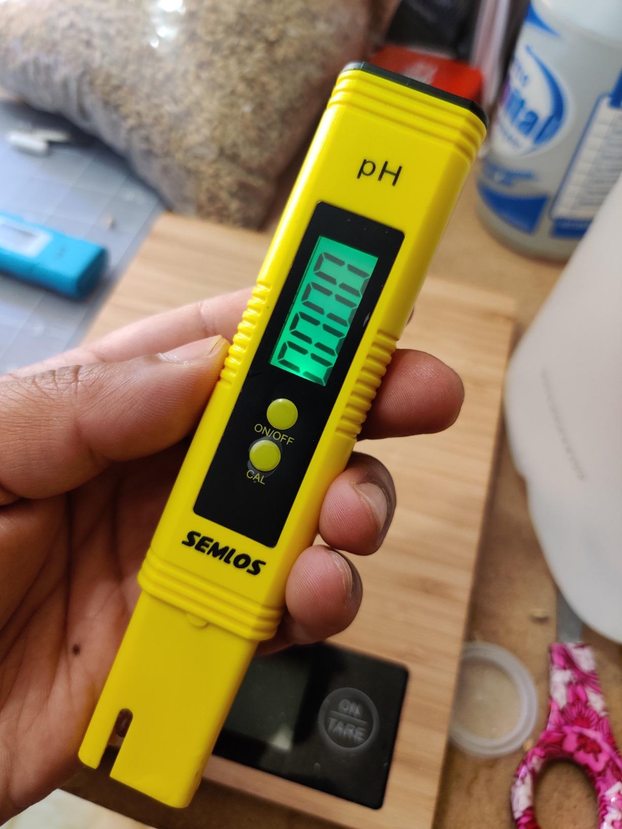 Semlos Digital PH Meter with ATC - Automatic Calibration PH Tester 0.01 ...