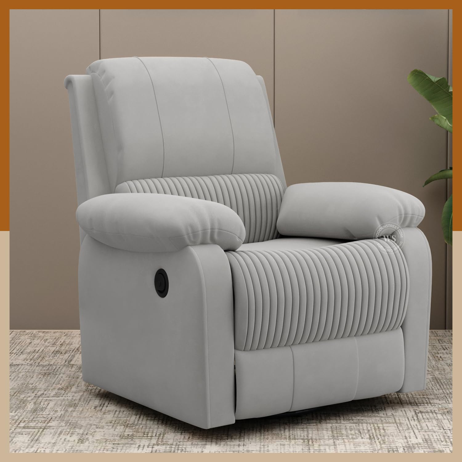 WoodenStreet™ Arvana Motorised RRR Recliner |Advanced FlexGRID ...