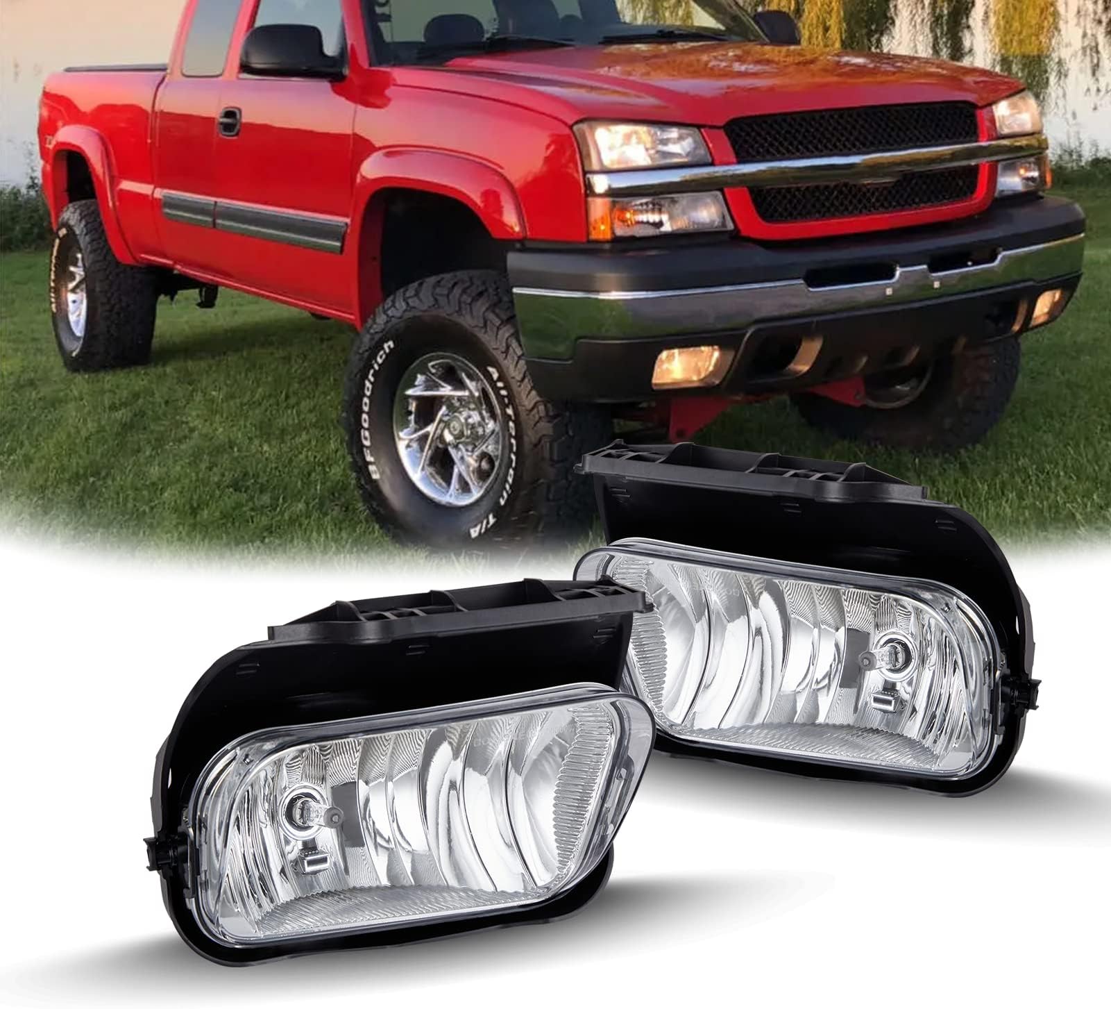 Amazon.com: Boine Fog Lights Compatible With 2003 2004 2005 2006 2007 ...