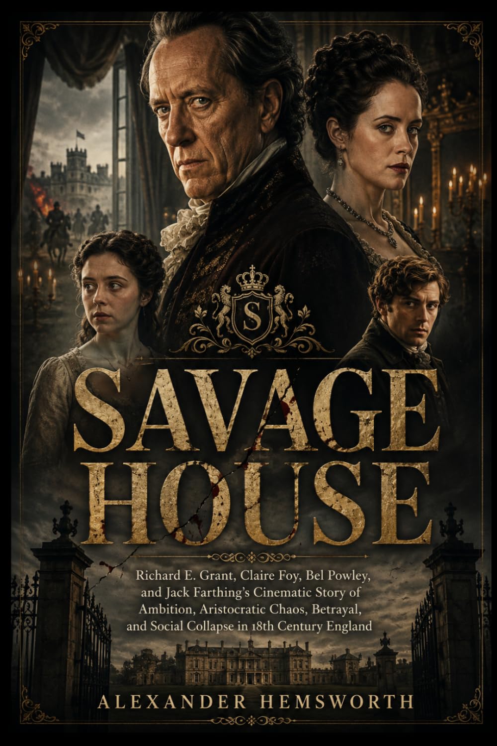 SAVAGE HOUSE: Richard E. Grant, Claire Foy, Bel Powley, and Jack ...