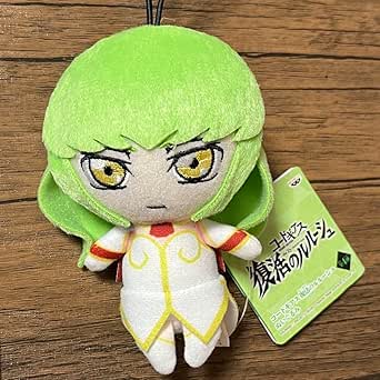 Amazon.co.jp: Code Geass Lelouch of the Resurrection Plush Mascot C.C ...