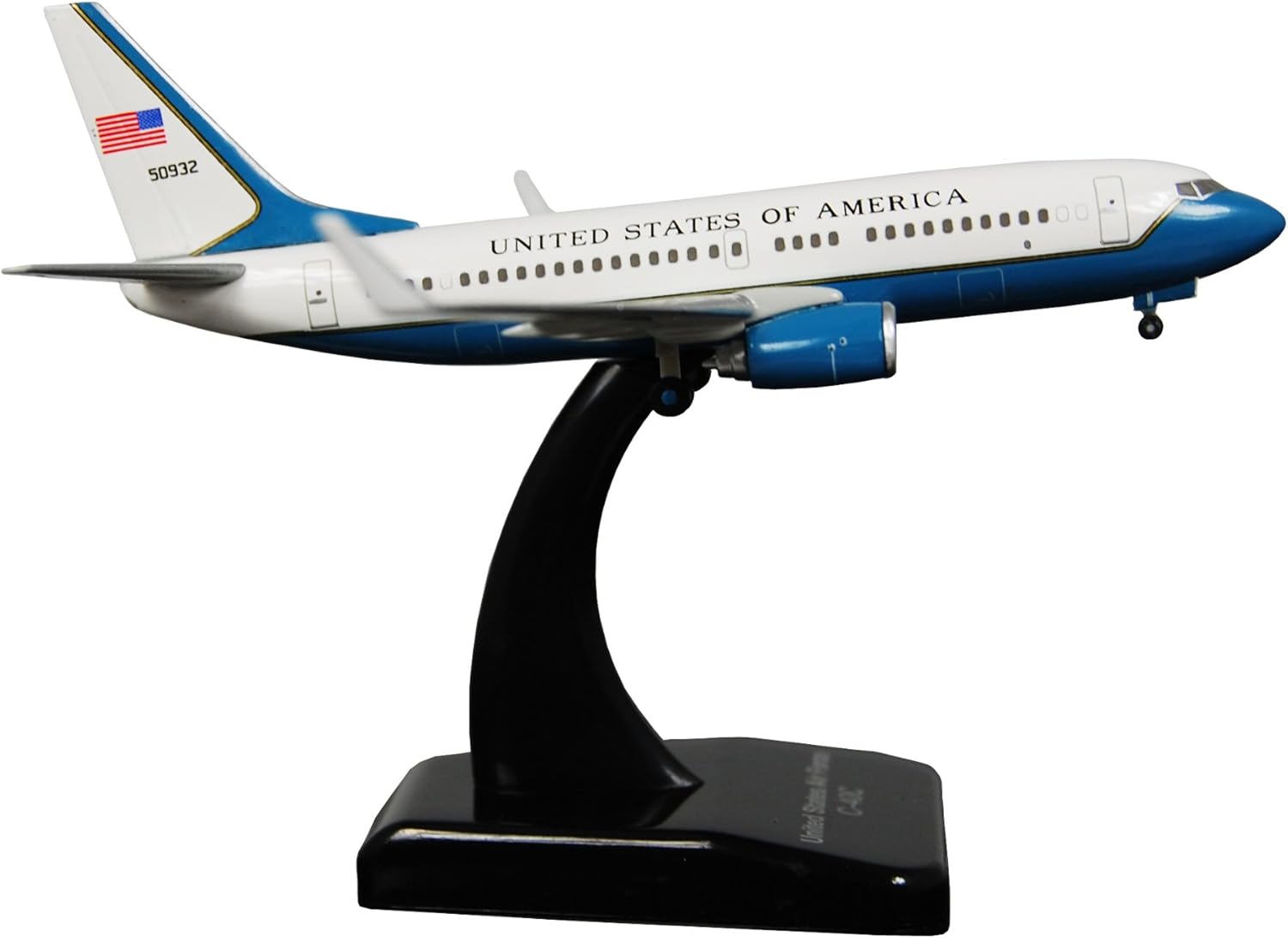 Boeing 737-700 US Air Force (C-40C) scale 1:400 : Amazon.co.uk: Toys ...