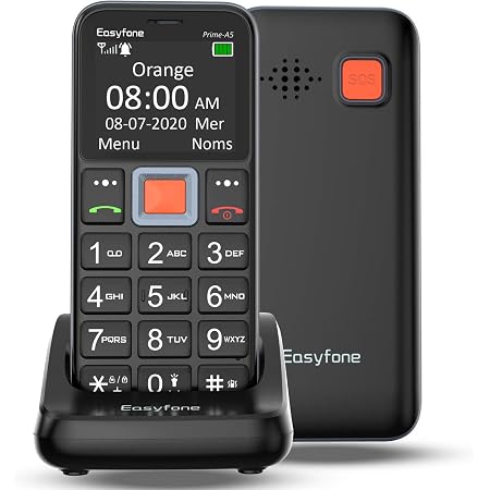 Telefono Cellulare per Anziani,Artfone C1 Senior,Tasti Grandi,Volume ...