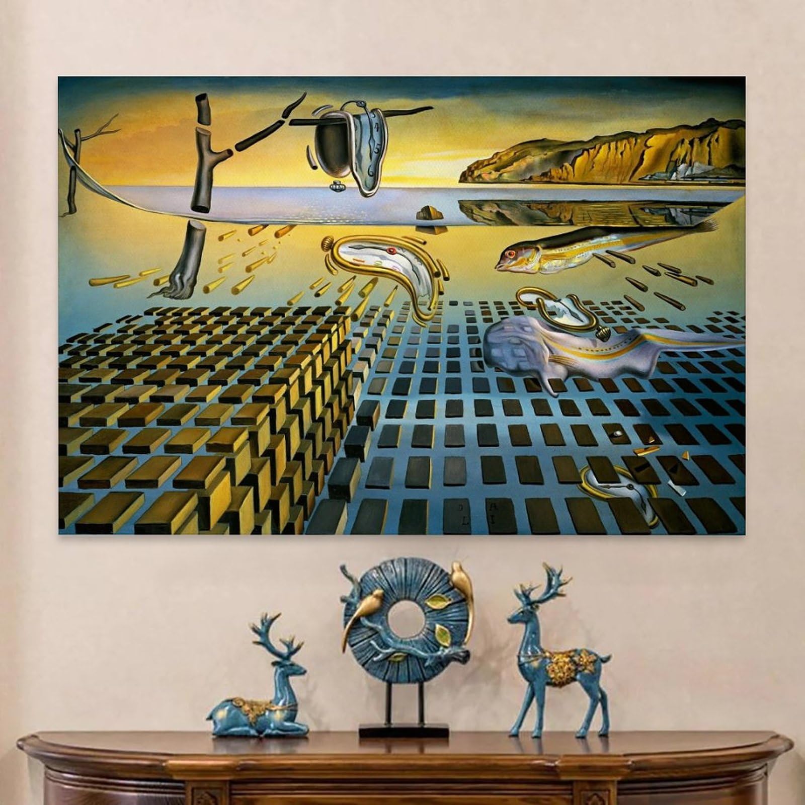 Salvador Dali Disintegration Of The Persistence Of Memory