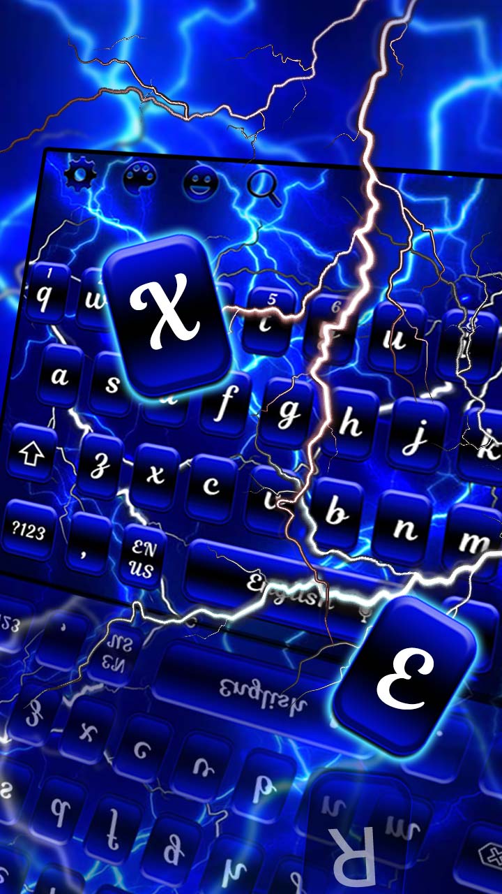 Neon Blue Speed Keyboard Theme - App on Amazon Appstore