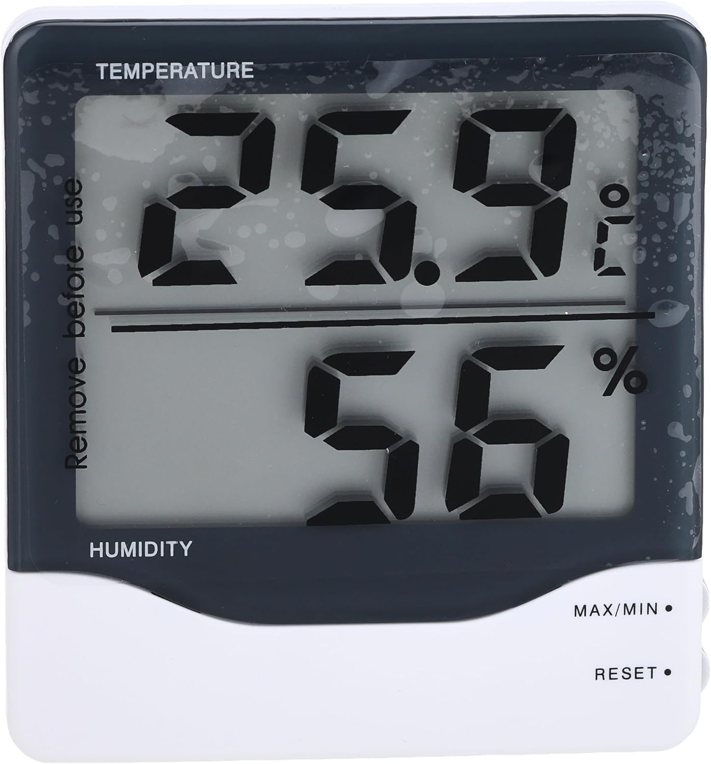 TFA Dostmann digital thermometer, large display, indoor temperature ...