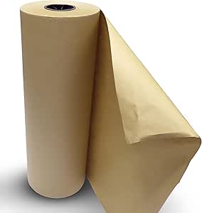 Amazon.com: Kraft Paper 30# on a roll 1200 Ft., 24" x 14.400'’ with 3 ...