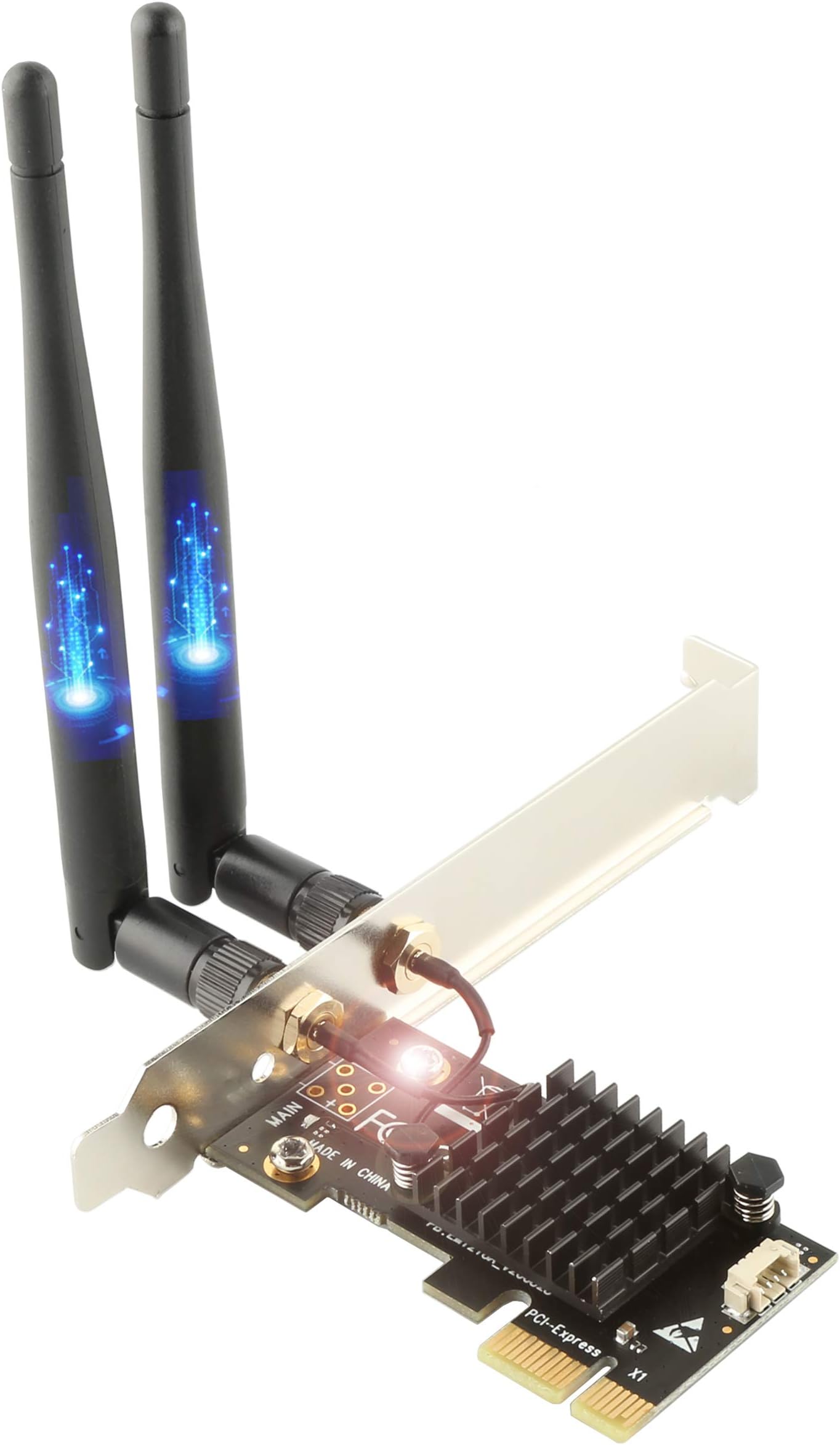 Amazon.com: NETELY Dual Band Wireless-AC 1200Mbps PCIE WiFi Adapter ...