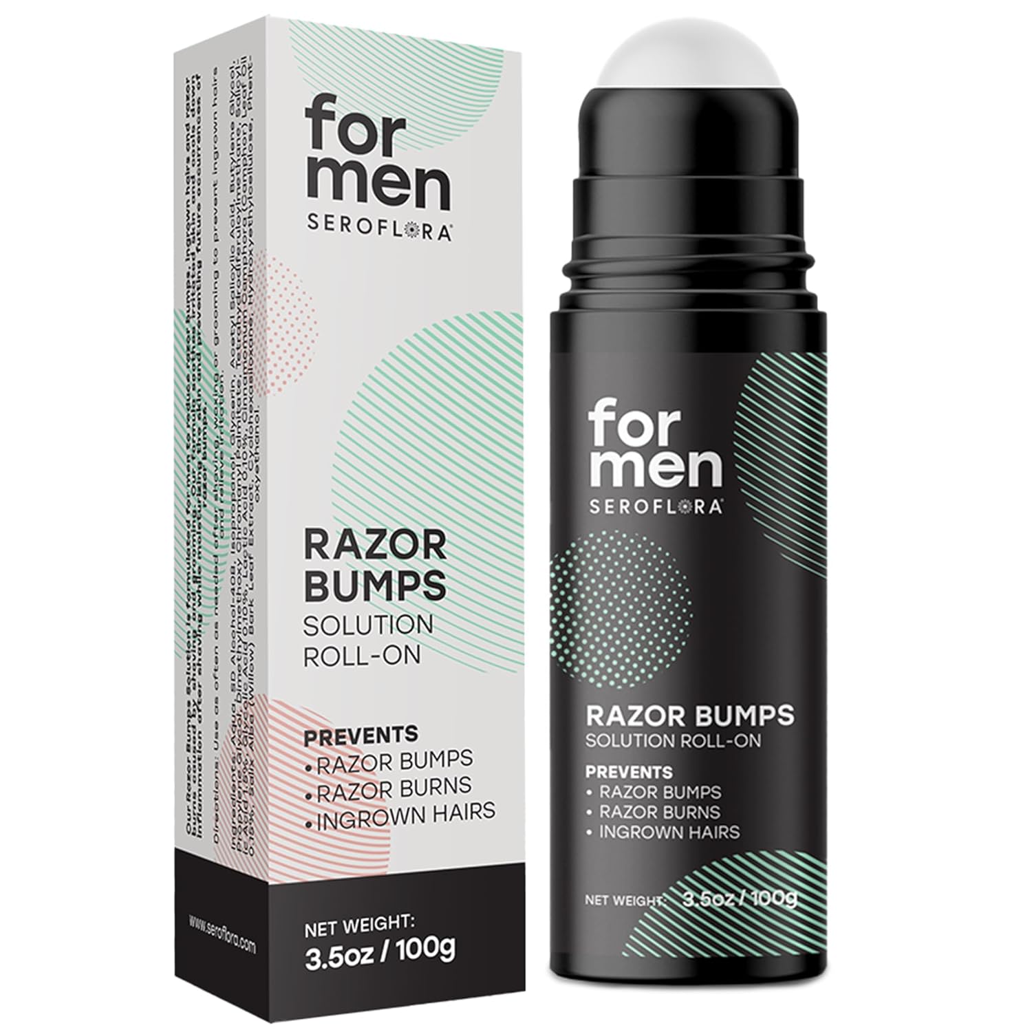 Amazon.com: Seroflora For Men Razor Bumps Solution - Ingrown Hair ...