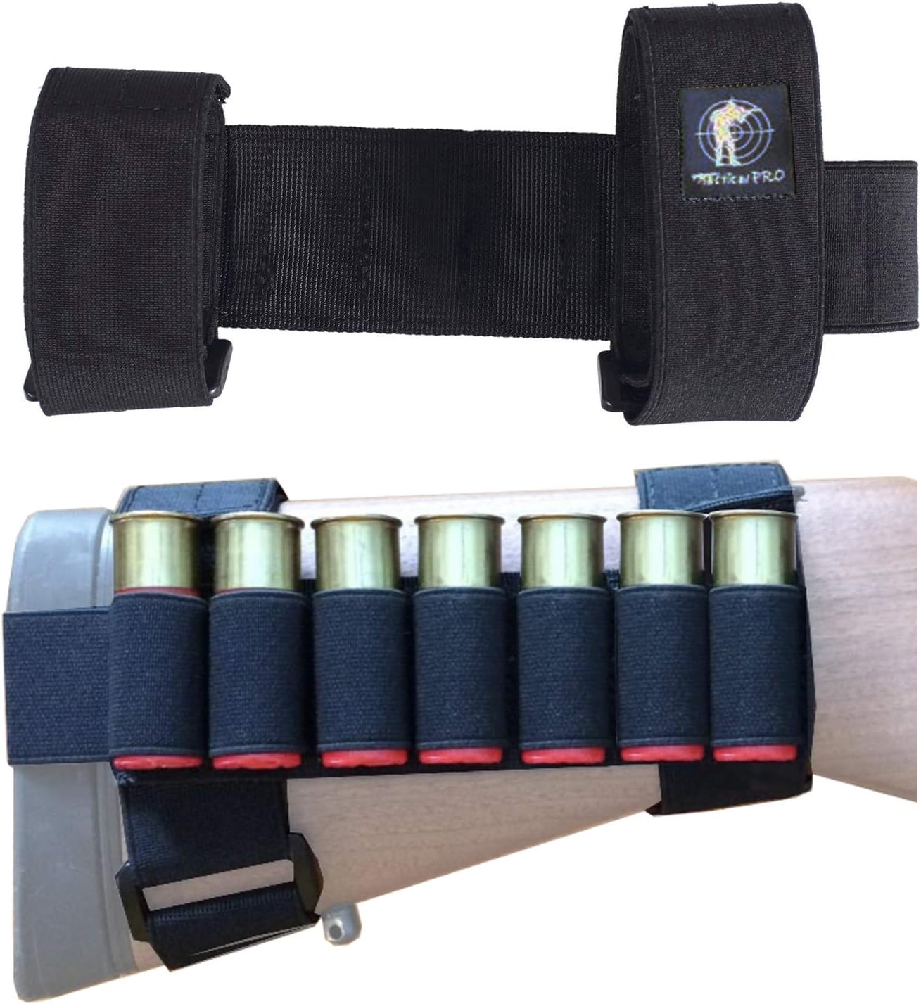 Amazon.com : Tactical Pro Sports 7 Round Tactical Shotgun Stock Shell Holder Ammo Carrier ...