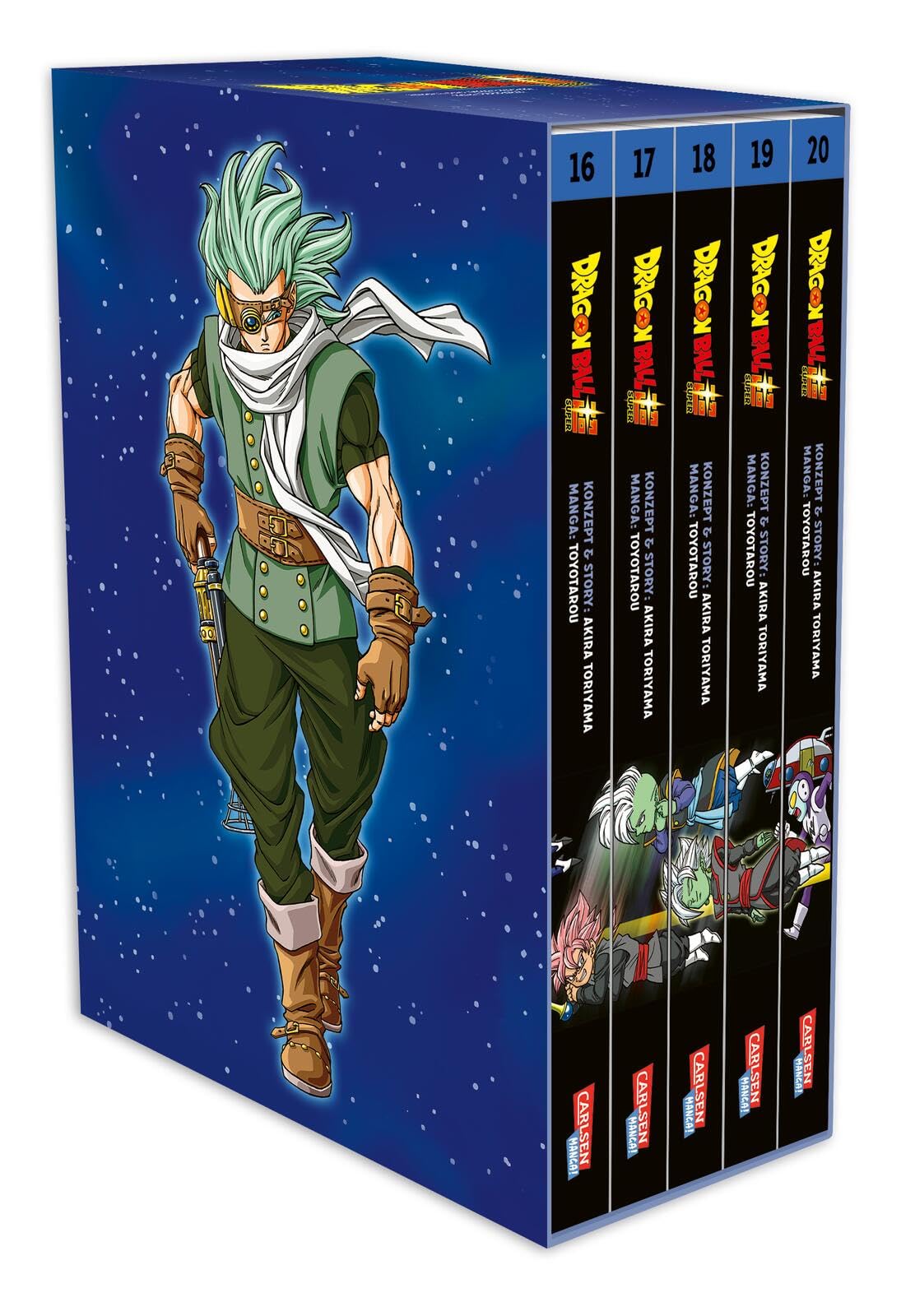 Dragon Ball Super, Bände 16-20 im Sammelschuber mit Extra: Neue Storys ...