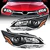 Amazon.com: labwork Headlight Set Replacement for Toyota Rav4 2016 2017 ...