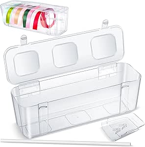 Amazon.com: Saypacck 1 Pcs Ribbon Organizer Storage Craft Ribbon Holder ...