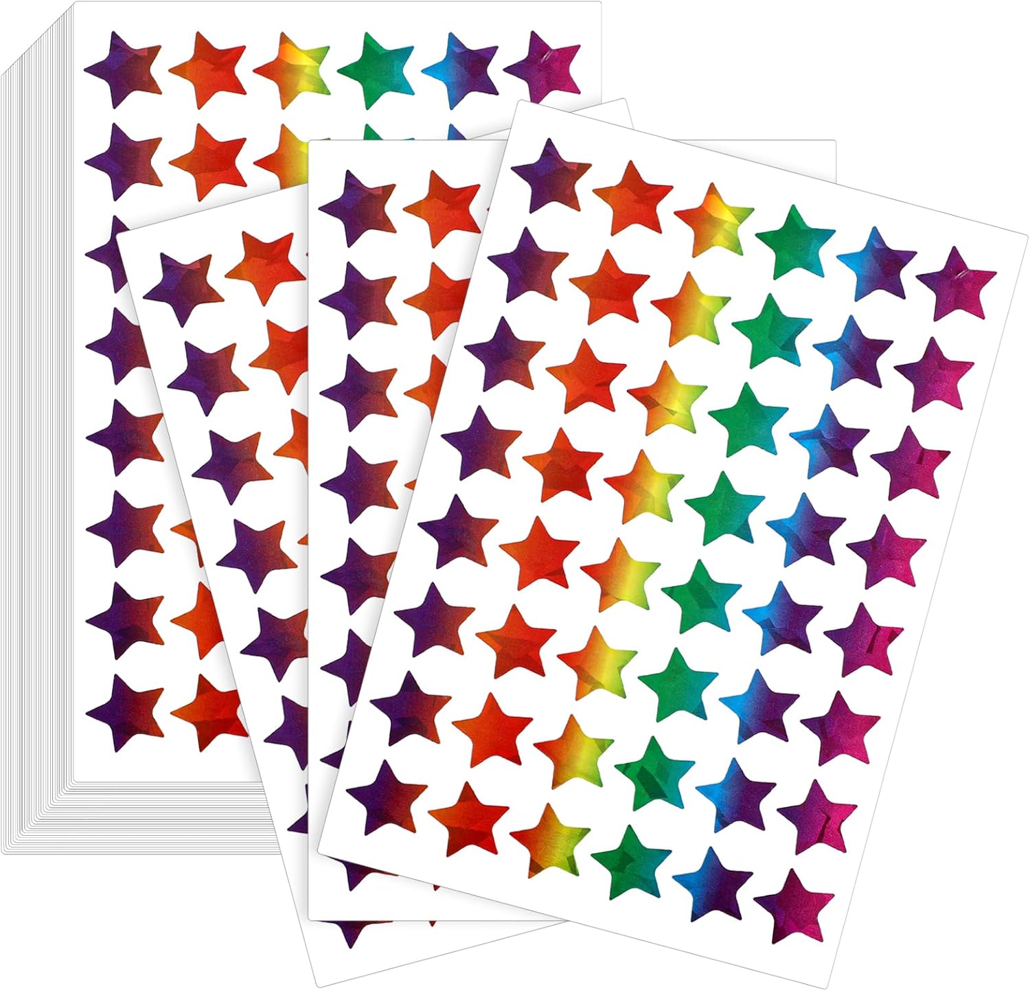 Amazon.com: Teaaha 1680 PCS Star Stickers for Kids Reward, 0.6 Inch ...