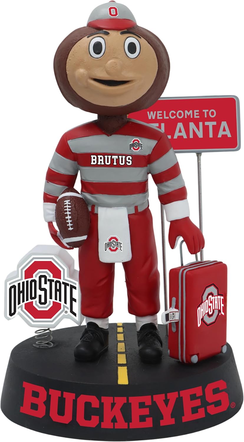 Brutus Buckeye Ohio State Buckeyes Welcome To Atlanta Bobblehead ...