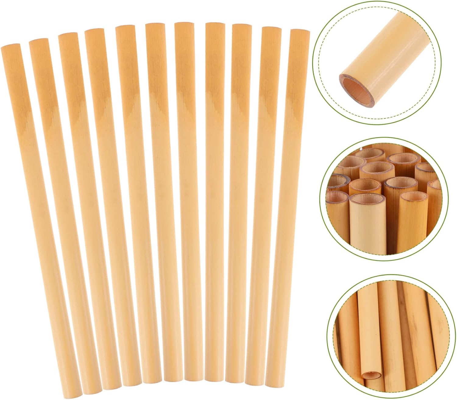 SUPVOX 50pcs Bee Tube Reed Refill Beehive Props Beekeeper Replacement ...
