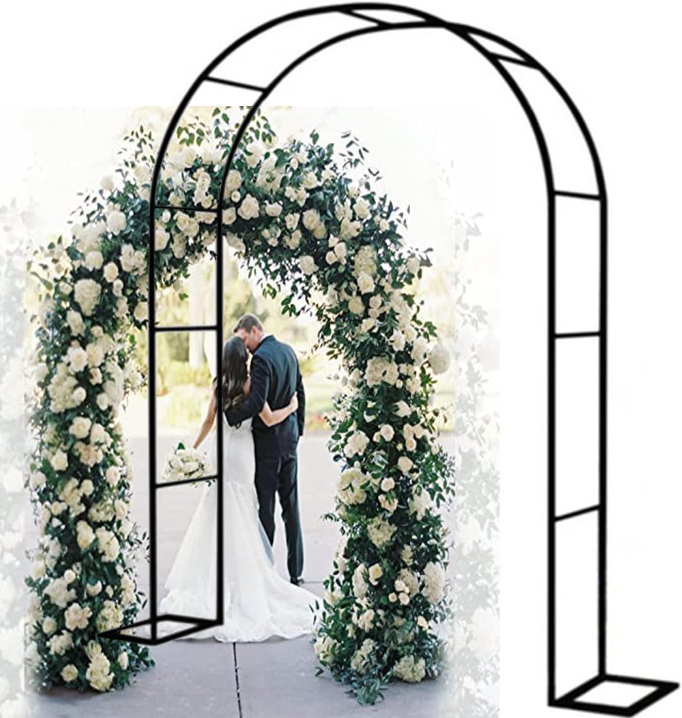 Amazon.com : Garden Arbors and Arches with Base, Wedding Arches for ...
