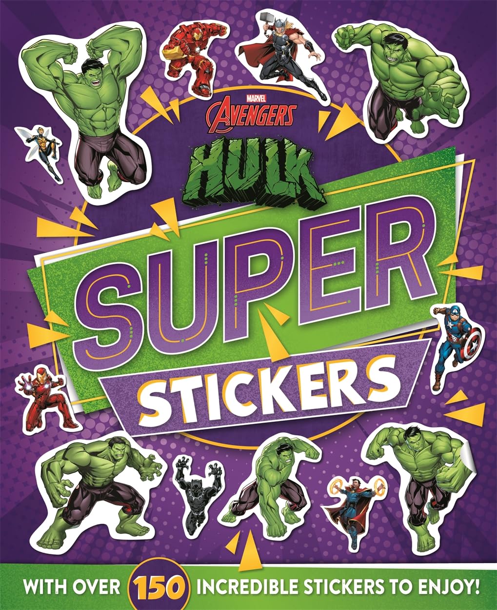 Marvel Avengers Hulk: Super Stickers (With over 150 stickers!): Marvel ...