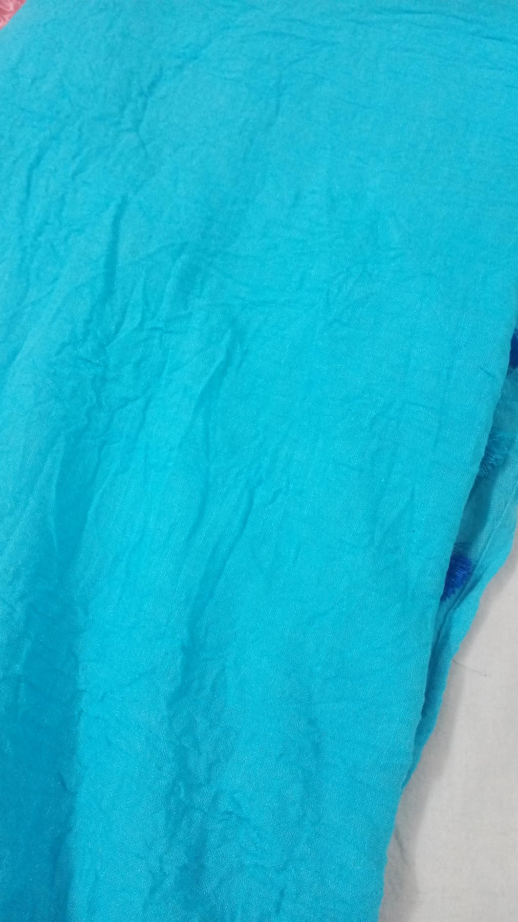 Anaya Handloom Women's Bhagalpuri Linen Saree With Blouse Piece ...