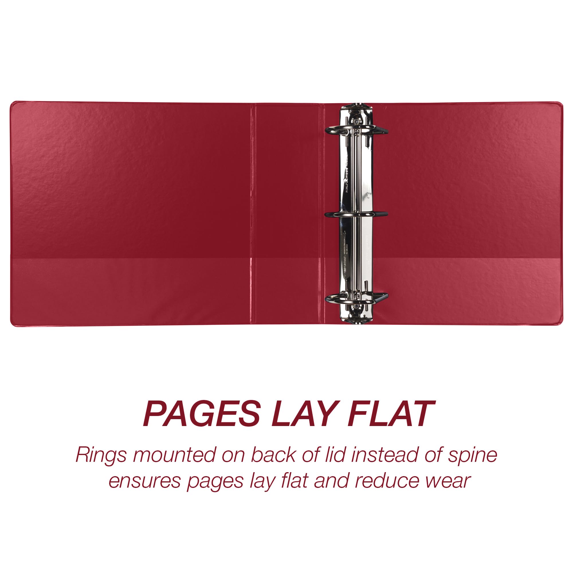 Snapklik.com : Durable 4 Inch Binder, Made In The USA, Locking D Ring ...