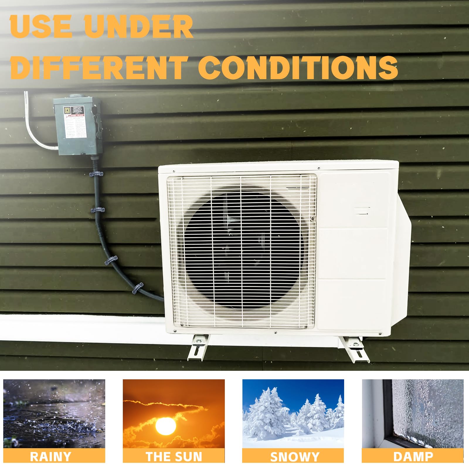 Snapklik.com : 2 Inch PVC Pipe Straps, 2-Hole Conduit Strap,Liquid ...