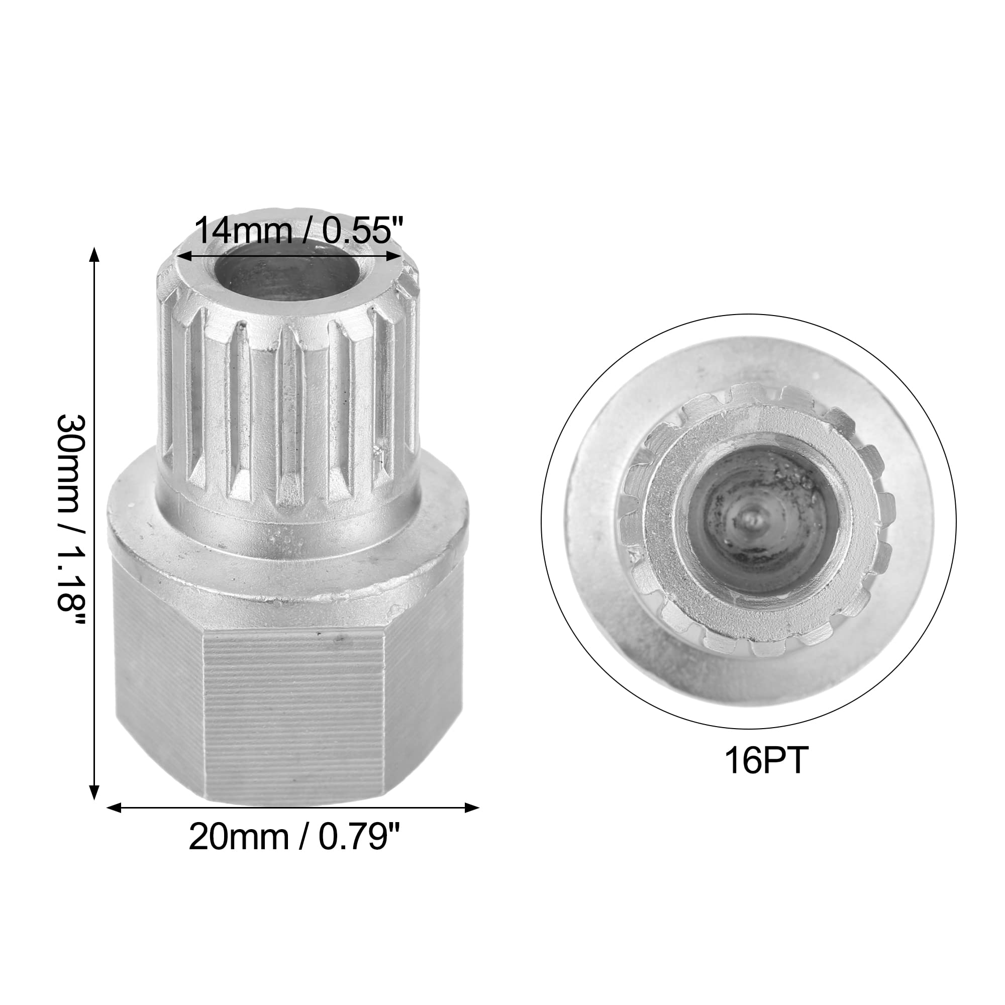 VW Locking Wheel Nut Removal VW Wheel Lock Key Tool - Locking Socket ...