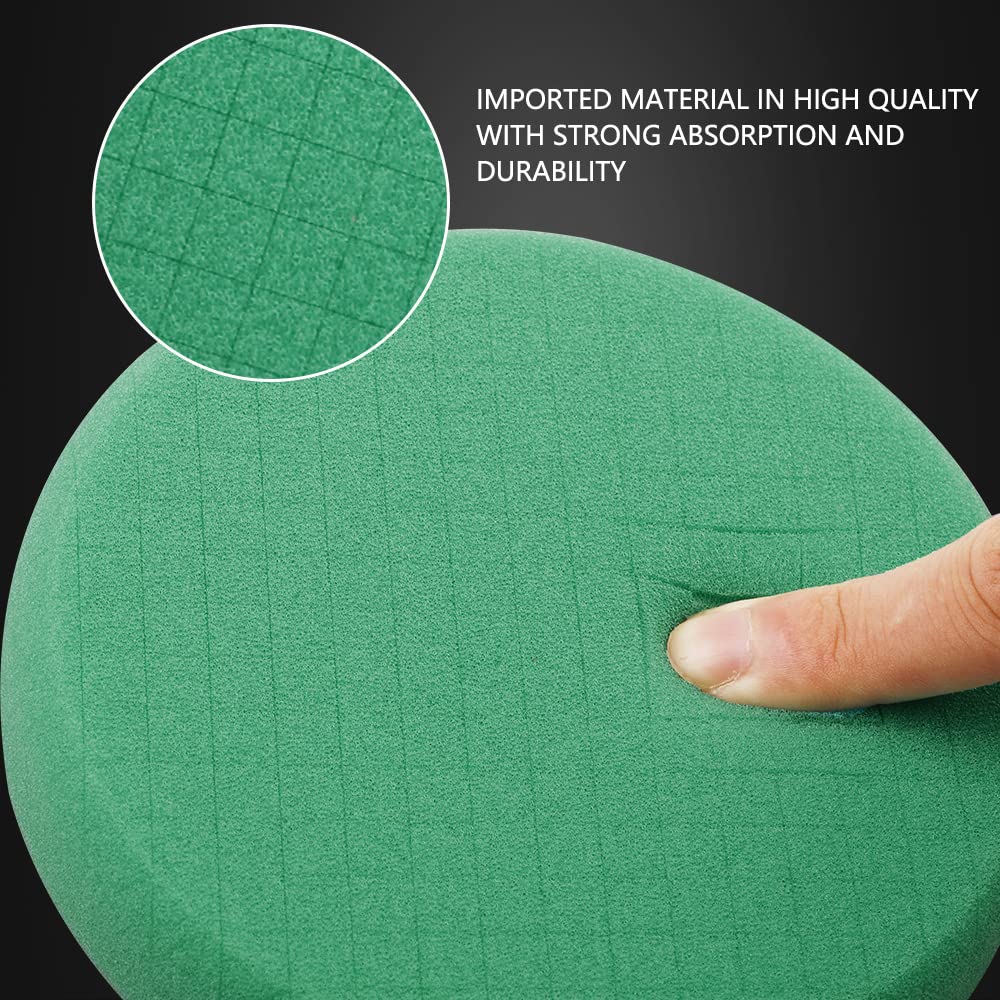Snapklik.com : Green Heavy Cut Pad, 1Pc 6 Inch Buffing Polishing Pads ...