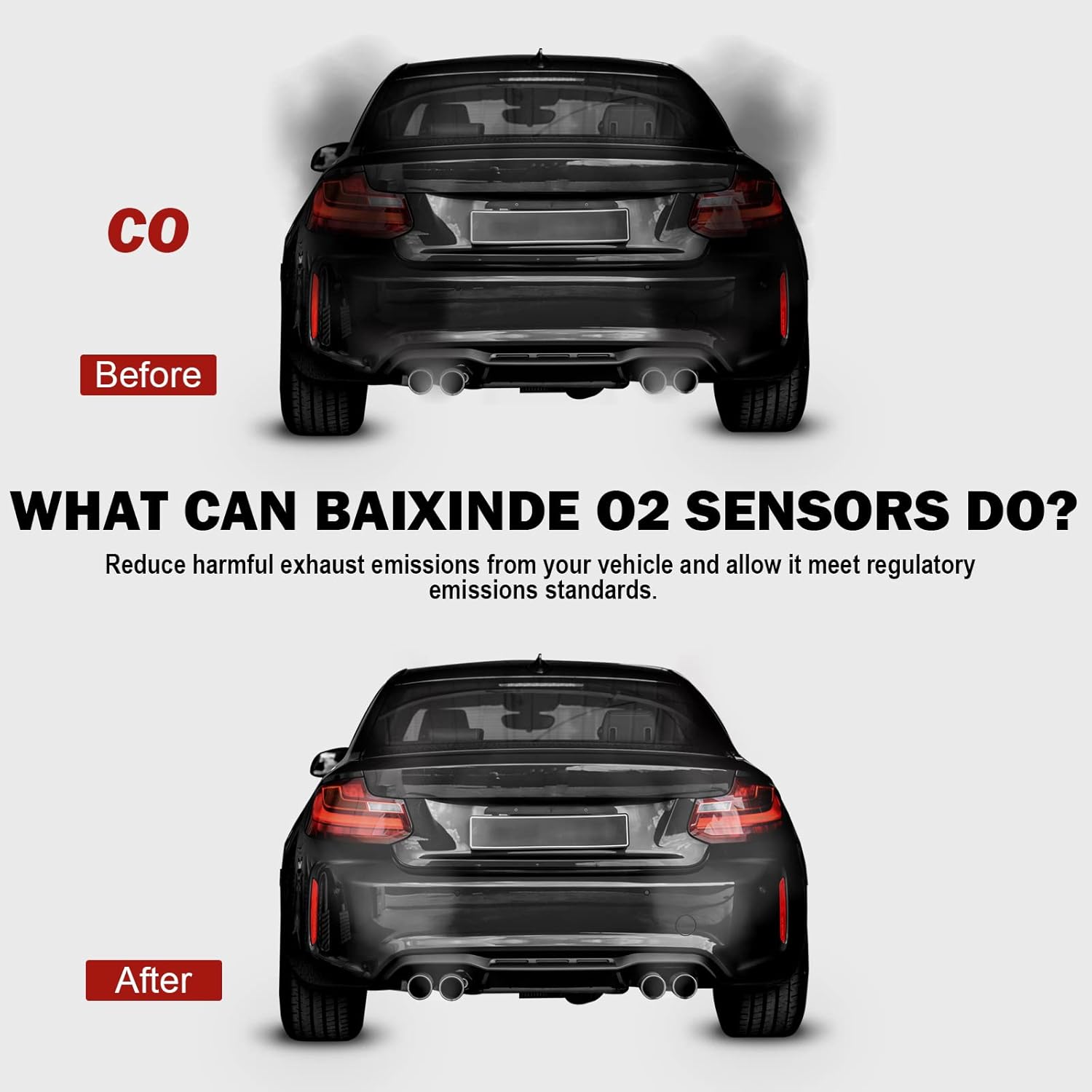 BAIXINDE 1 sensor 22690-EN200 234-4380 de oxígeno descendente para ...