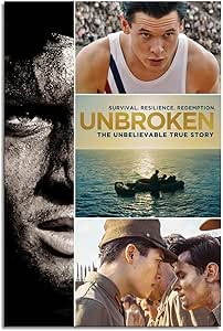 Amazon.com: AISONSITE Unbroken Movie Poster Classic Movies Poster ...