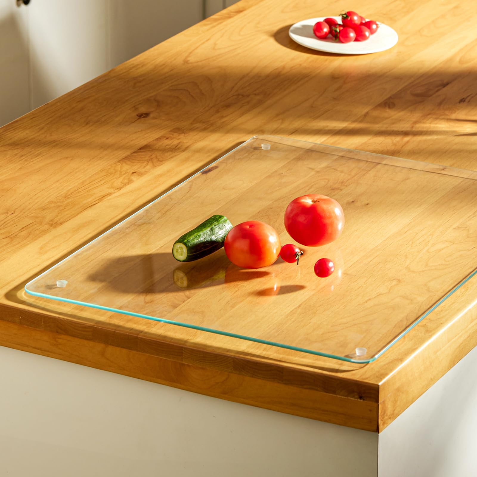 Amazon.com: Large Tempered Glass Cutting Boards For Kitchen 18 x 24 ...