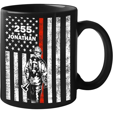 Amazon.com: First In Last Out Fire Dept Firefighter Hook and Ladder ...