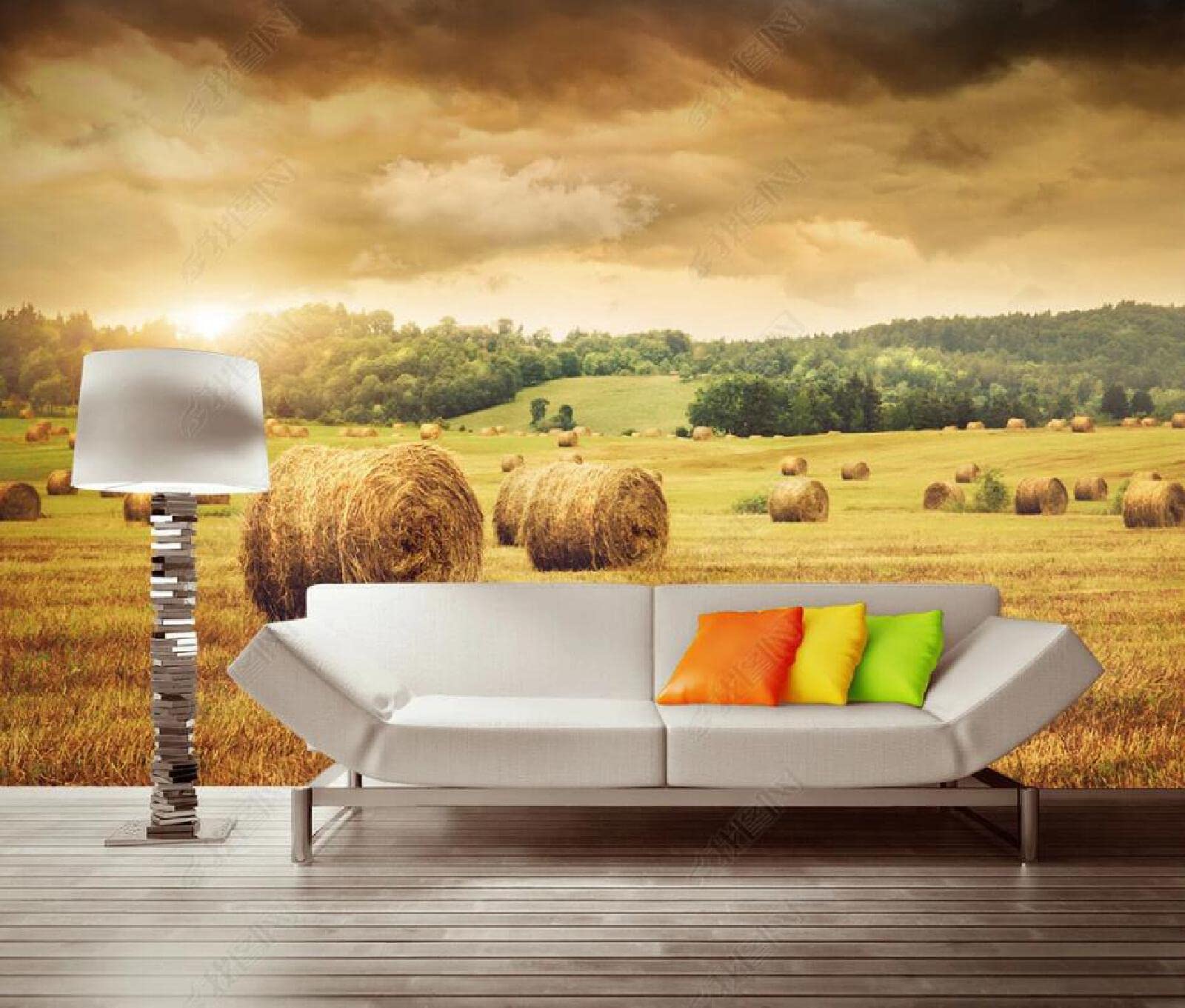 Farm Scene Wallpaper For Walls Boerderijdieren Behang Waggel® En