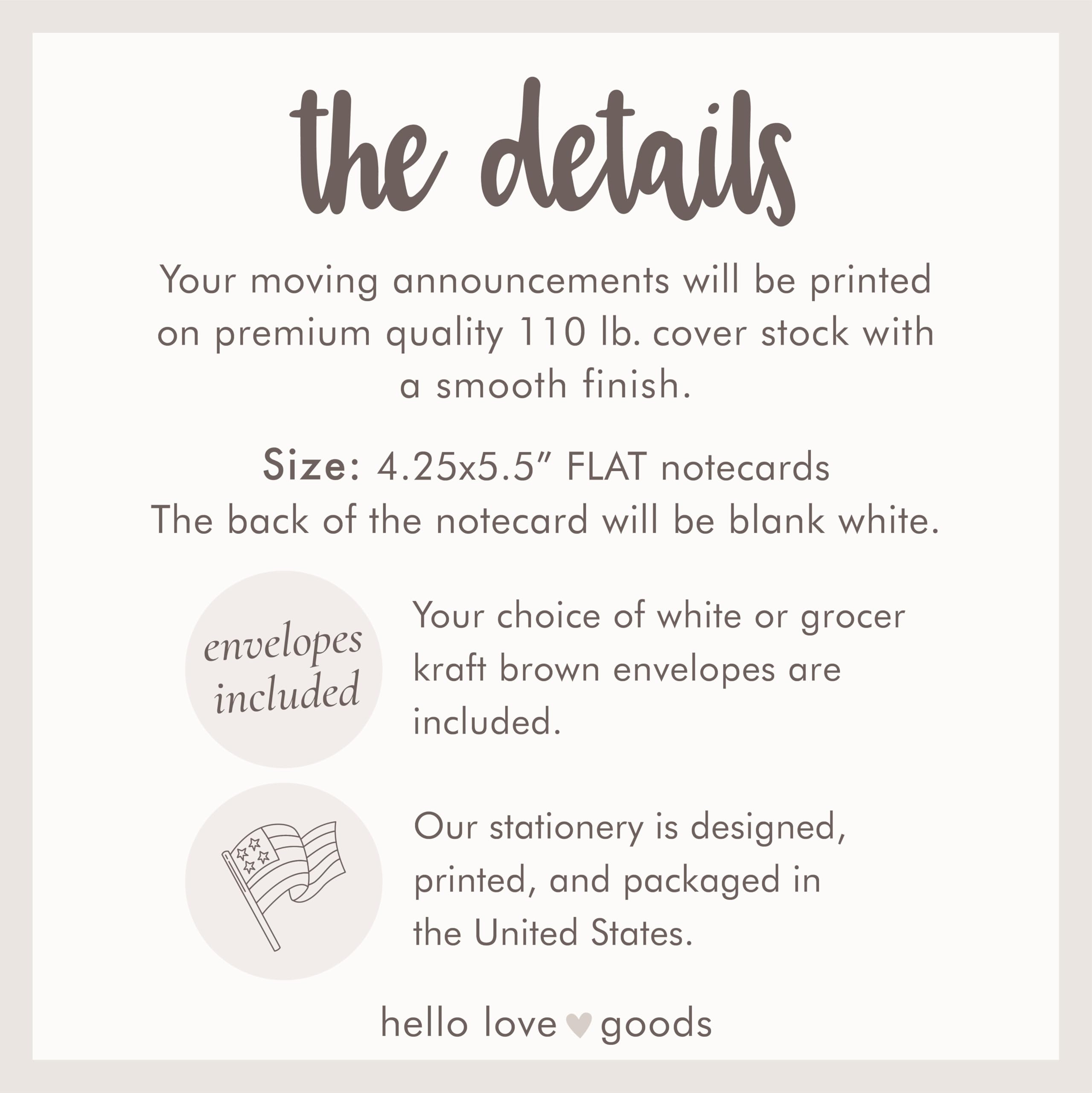 Moving Cards Print Online
