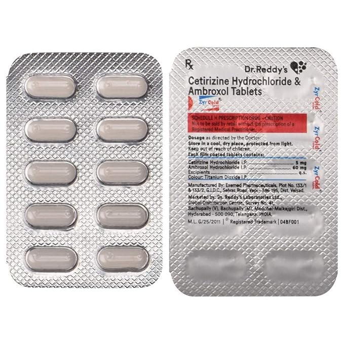 Zyrcold - Strip of 10 Tablets : Amazon.in: Health & Personal Care