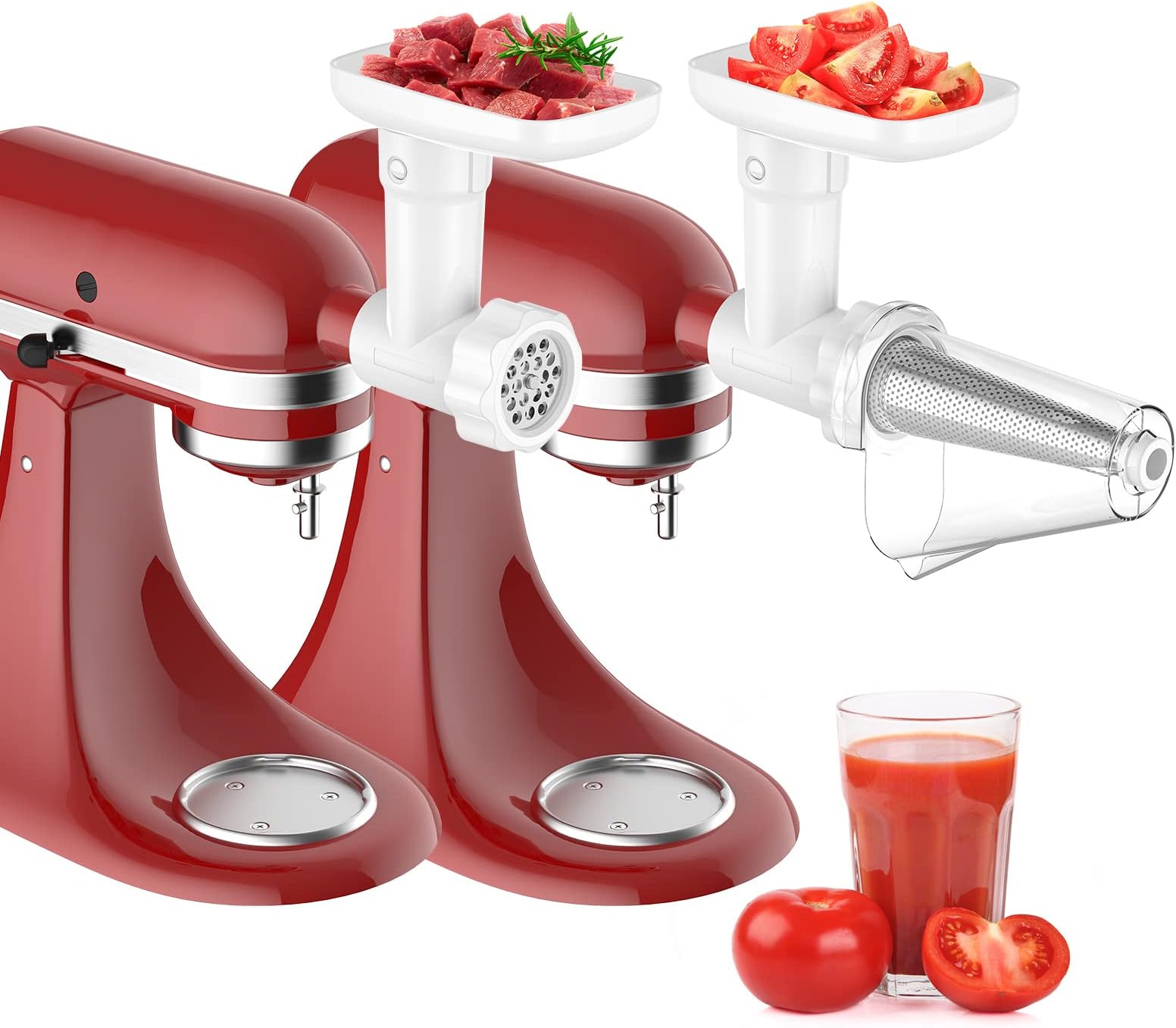 Amazon.com: Weston Metal Tomato Strainer, 1 Gallon Hopper, Stainless Steel