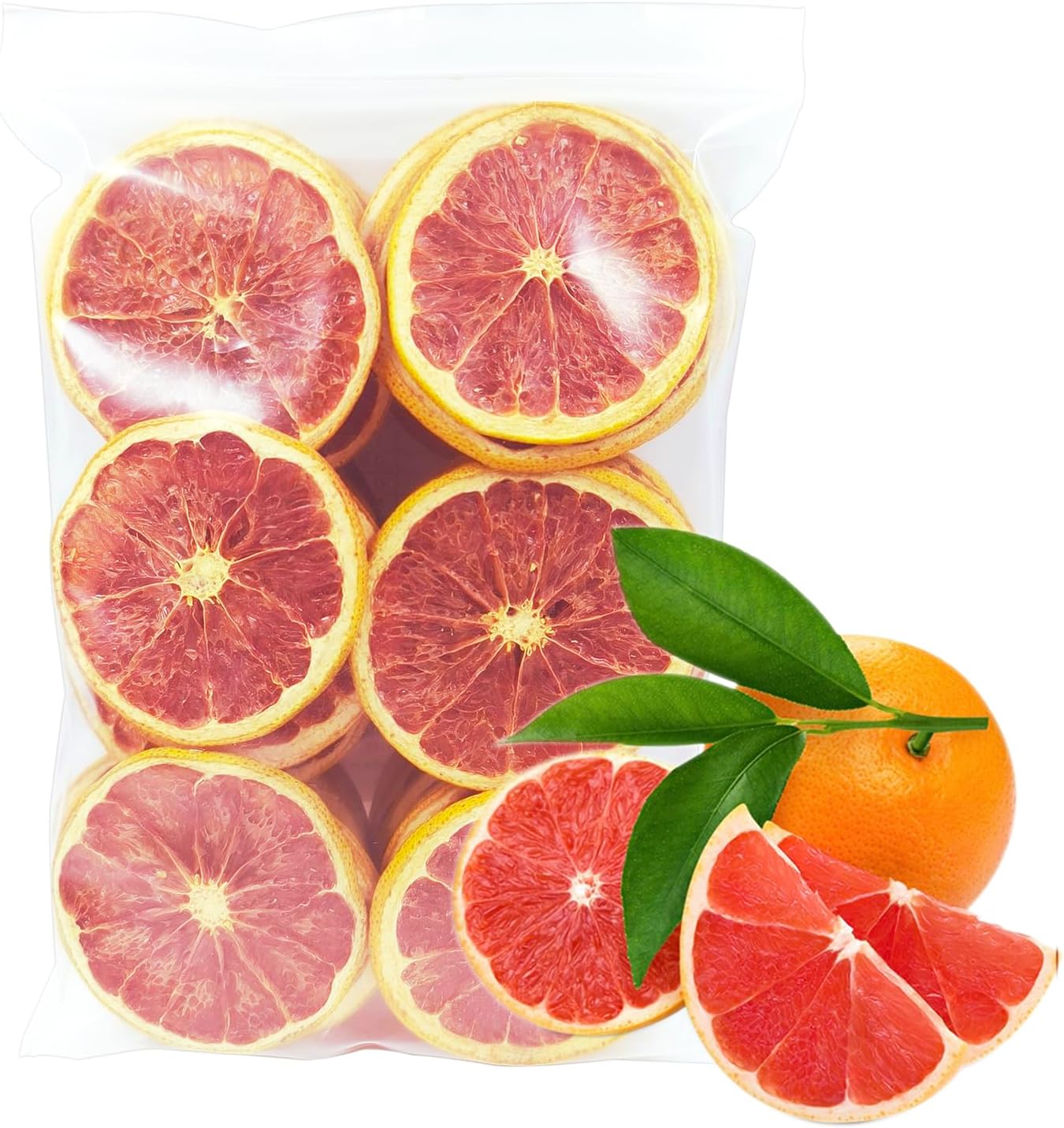 Amazon.com: Dried Grapefruit Slices 7oz Dehydrated fruit for cocktails ...