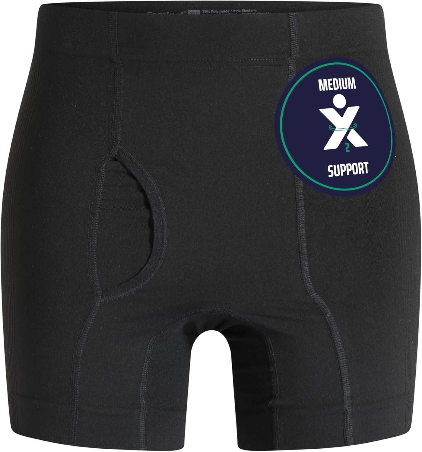 Corsinel Regular Male Boxer Low for Medium Ostomy and Hernia Support ...