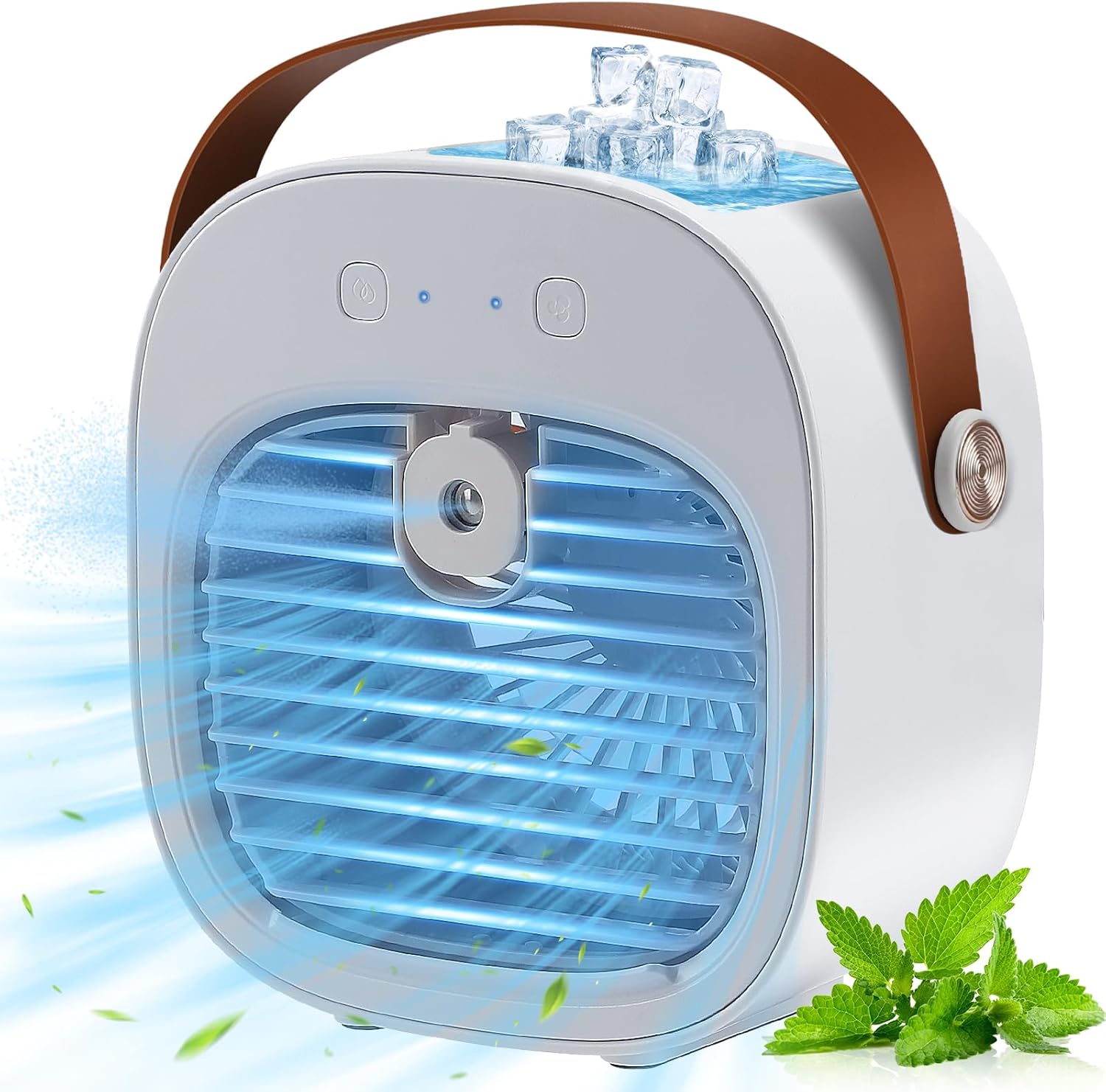 Amazon.com: Portable Air Conditioners, 4000mAh Rechargeable Mini Air ...