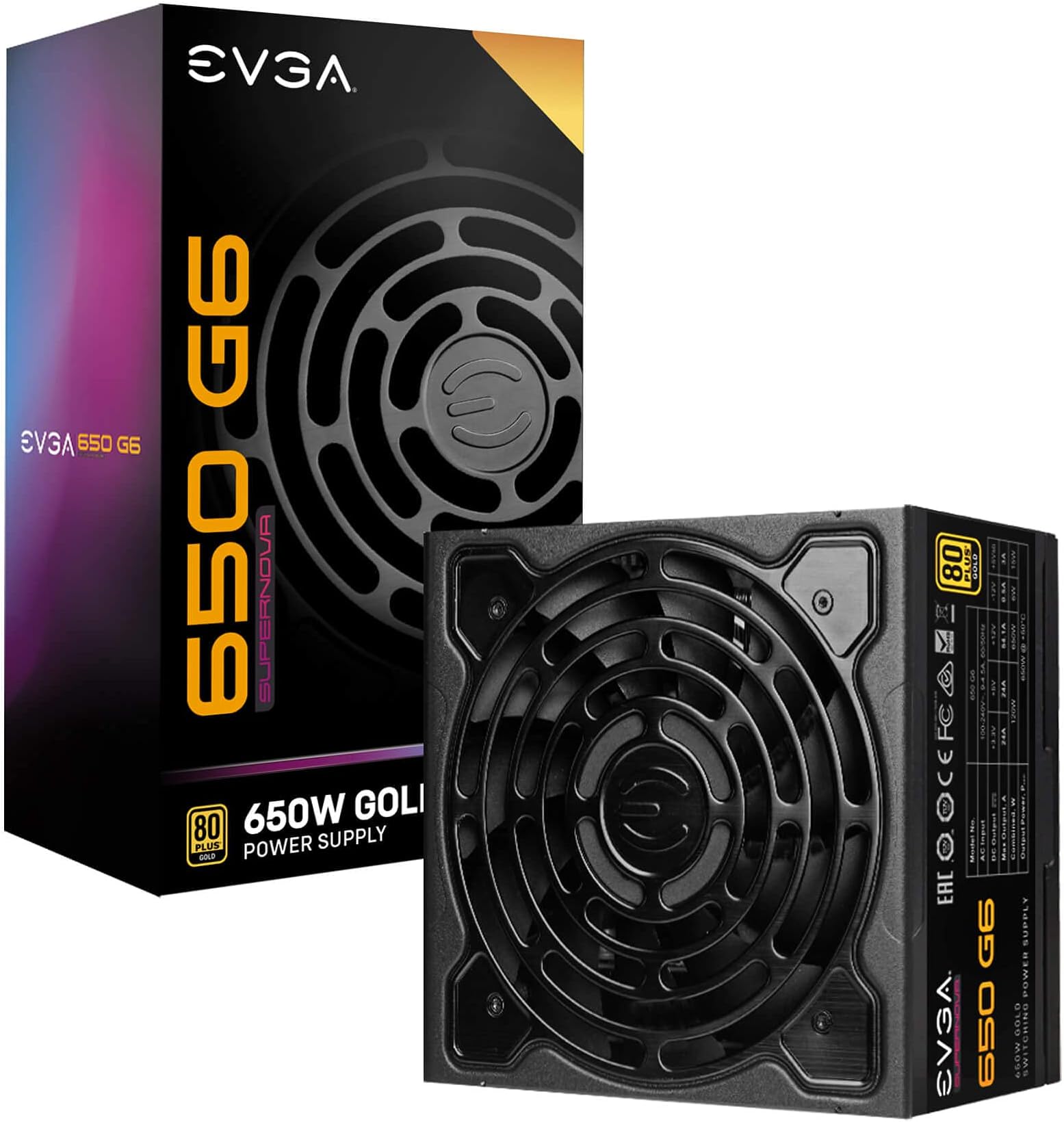 Amazon.com: EVGA 100-GD-0600-V1, 600 GD, 80+ GOLD 600W, 5 Year Warranty ...