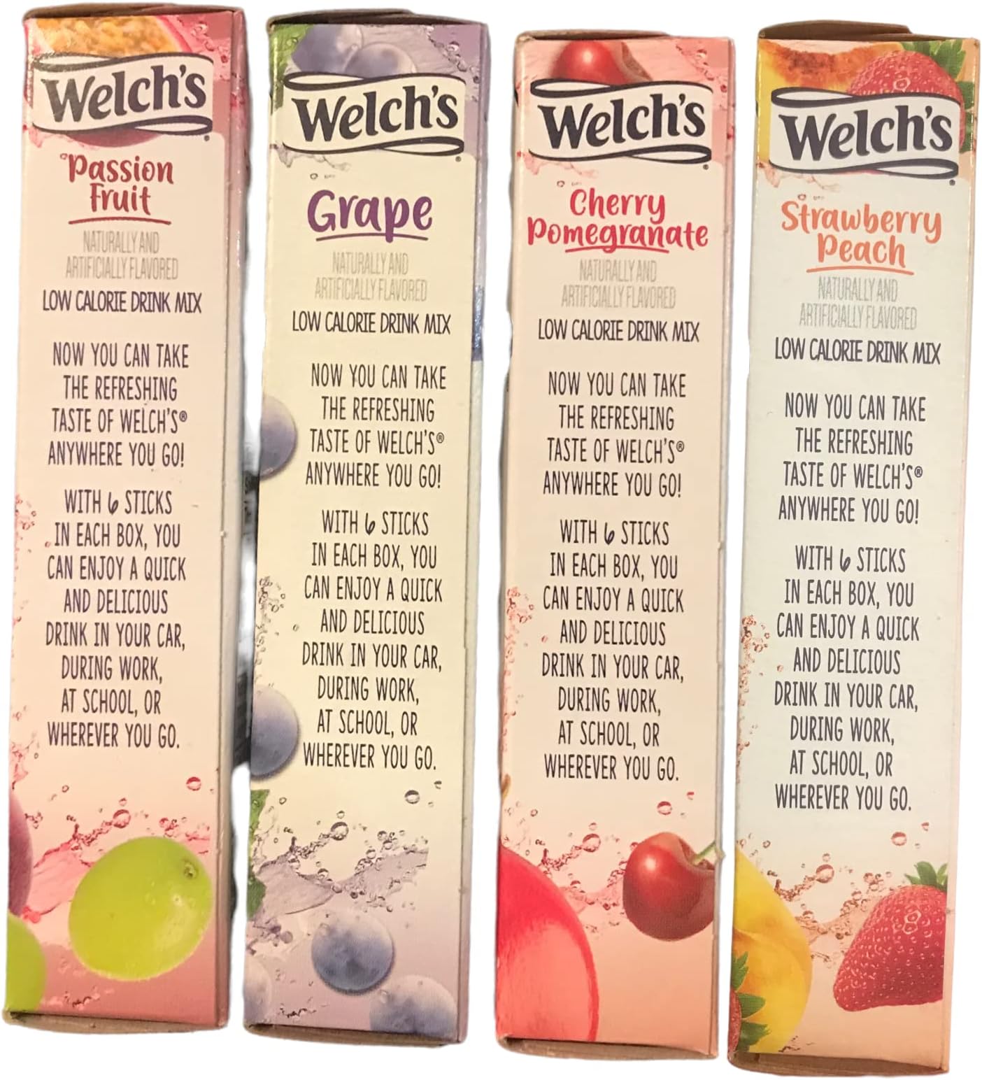 Amazon.com : Welch's Singles To Go Variety Pack, Watertok Powdered ...