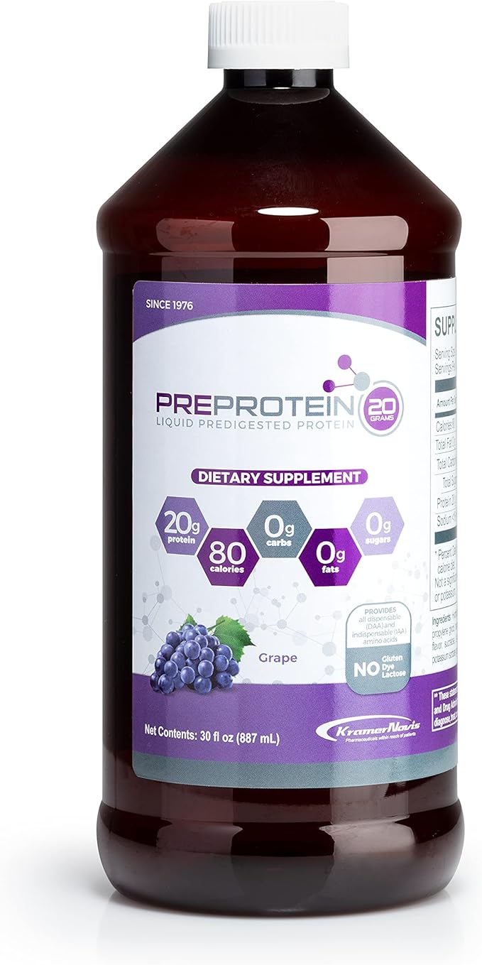 Amazon.com: Pre-Protein 20® Proteína líquida predigerida, lista para ...