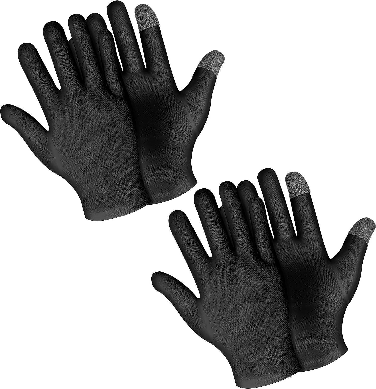 Amazon.com : Abeillo 3Pair Touchscreen Cotton Gloves for Eczema and Dry ...