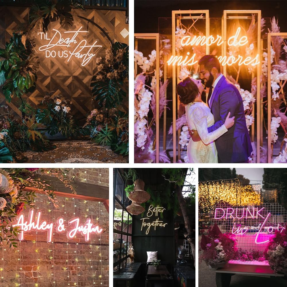 Letrero de neón personalizado, letrero de neón con nombre, letreros de ...