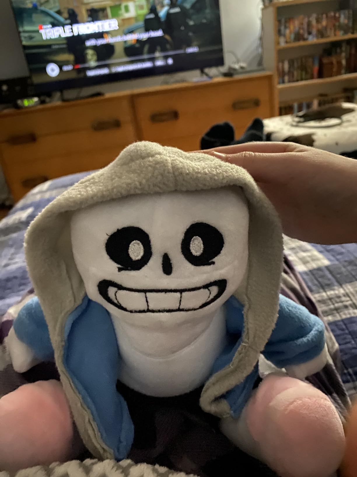 Amazon.com: Sans Stuffed Plush Doll 8.6" Hugger Cushion Cosplay Doll ...