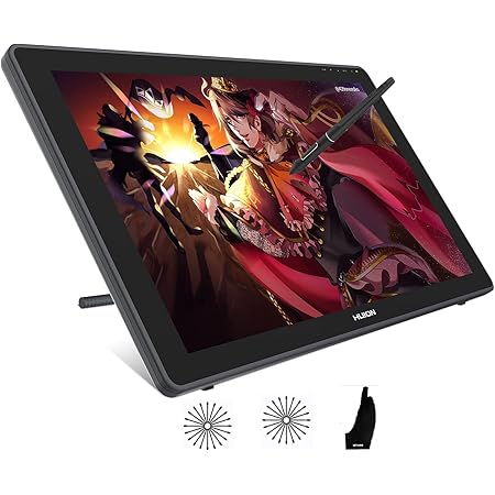Amazon.com: HUION Kamvas Pro 22 Drawing Monitor Pen Display 21.5 Inch ...