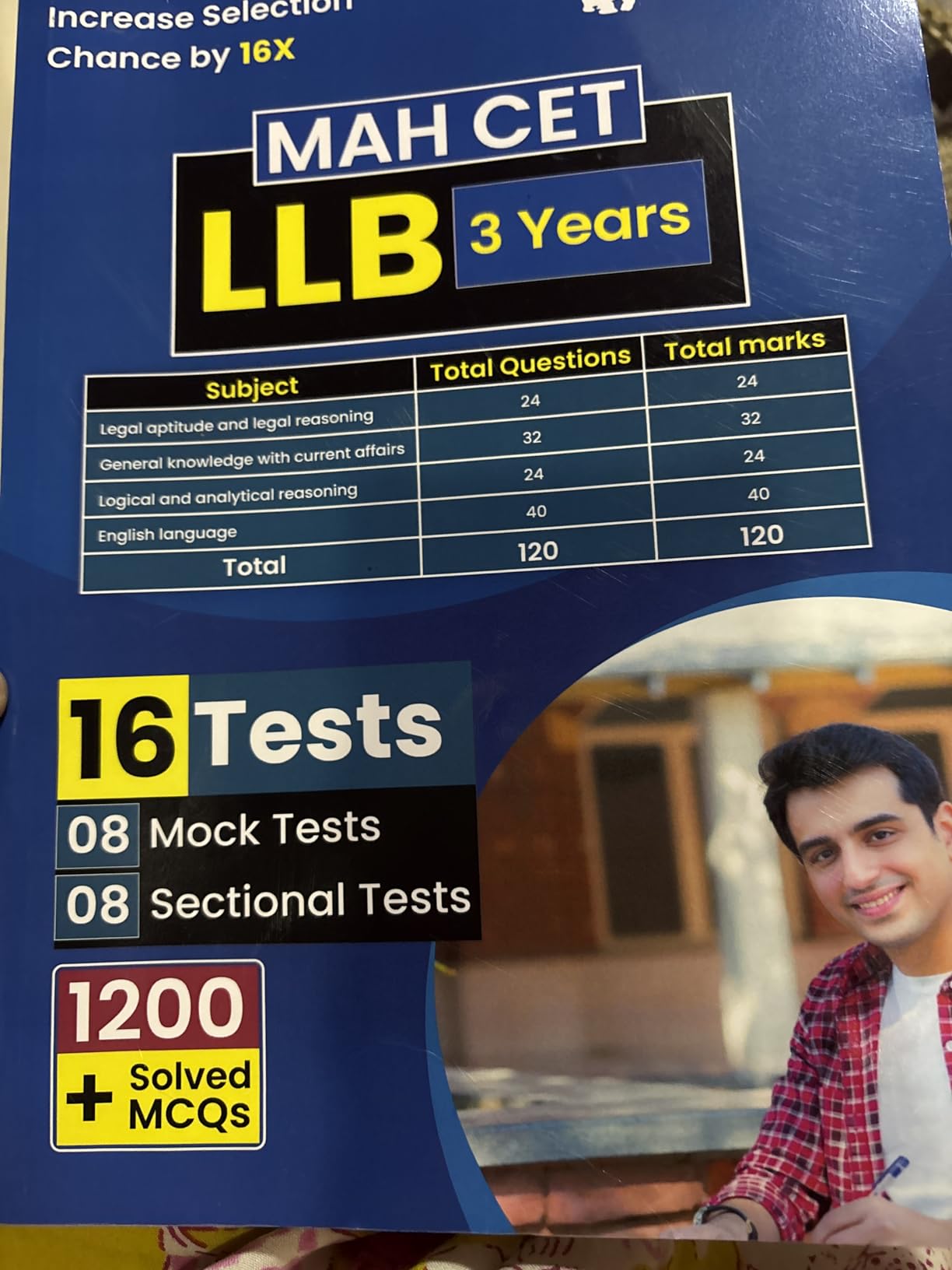 MAH CET LLB 3 Years Exam Prep Book 2022 | 1500+ Solved Objective ...